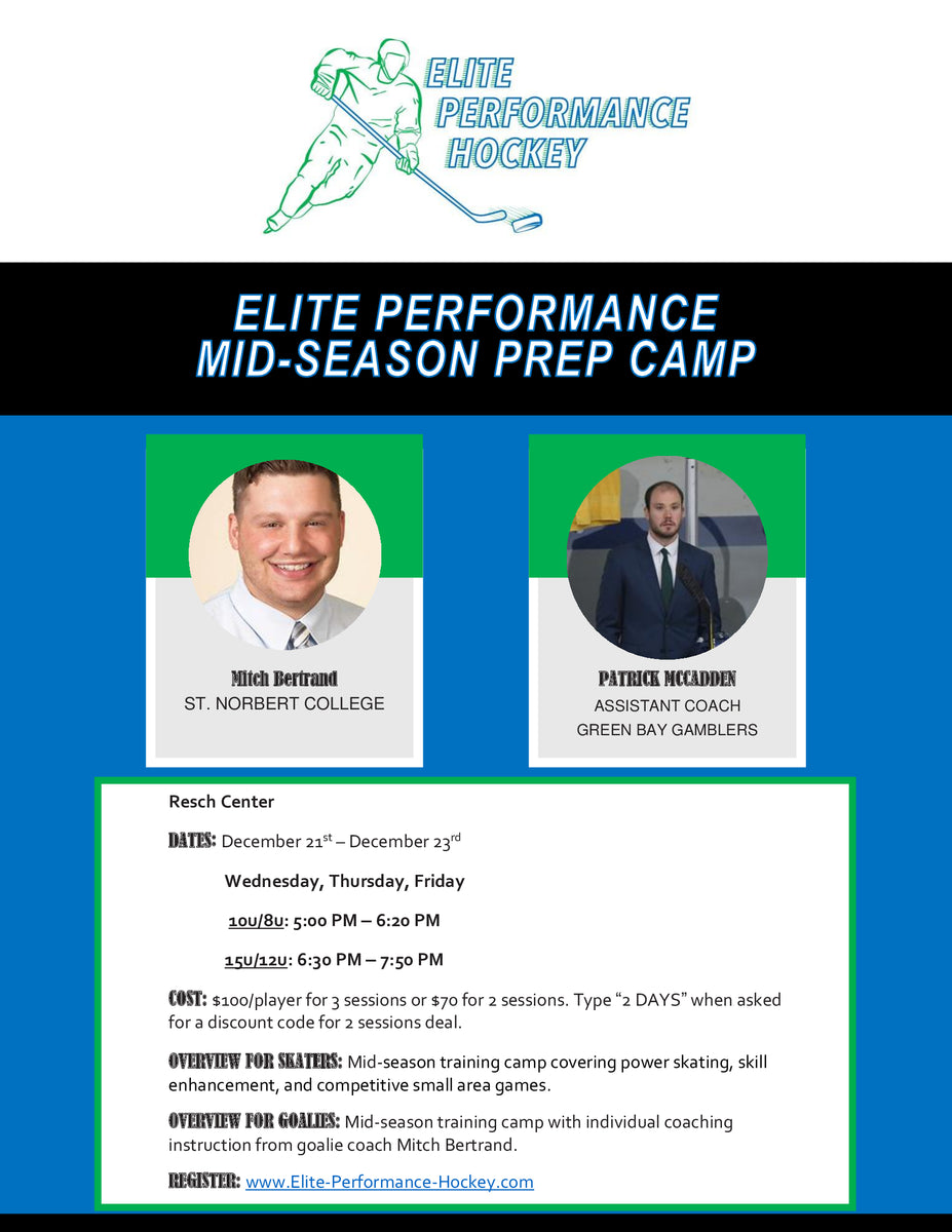 Elite Performance Mid-Season Prep Camp – Elite-Performance-Hockey